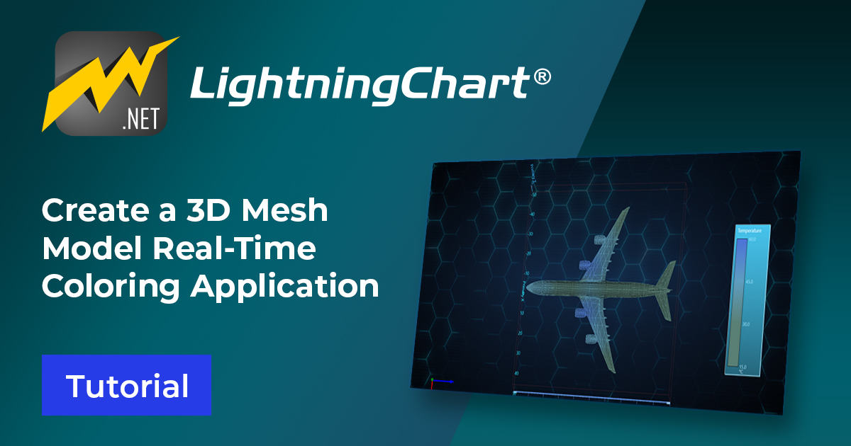 Create A 3D Mesh Model Real-time Coloring App Of An Airplane