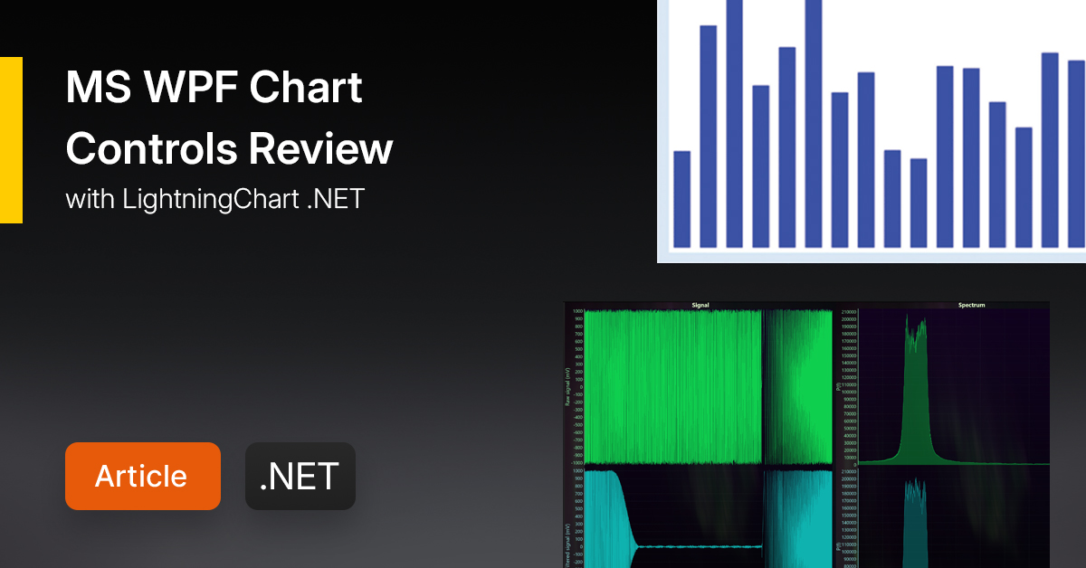 2026 Review Of MS WPF Chart Controls Vs LightningChart .NET